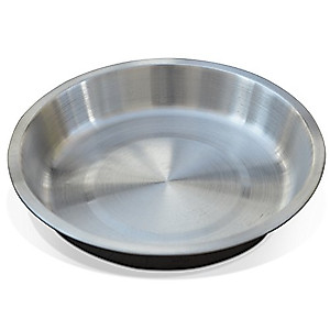 PetFusion Premium 304 Food Grade Stainless Steel Dog & Cat Bowls. Cat Bowls Shallow & Wide for Relief of Whisker Fatigue 13-Ounce