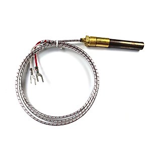 36" 750mv Thermopile for Heat Glo Heatilator,Fireplace Thermopile Replacement Fireplace,Stove Accessories