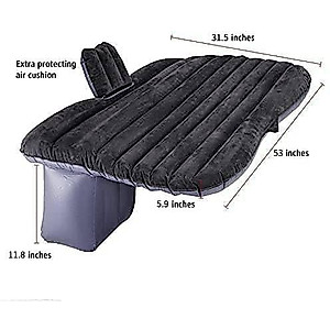 FBSPORT Bed Car Mattress Camping for Sleeping Travel Inflatable Air Universal SUV Extended Couch with Two Pillows