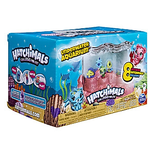 Hatchimals CollEGGtibles, Mermal Magic Underwater Aquarium with 8 Exclusive Characters (Amazon Exclusive Set), Girl Toys, Girls Gifts for Ages 5 and up