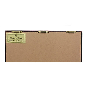 1/24 - 1/18 Scale Diecast Wheels Model 8 Cars Display Case Cabinet Holder Holds - Mahogany Finish (Mahogany Finish)