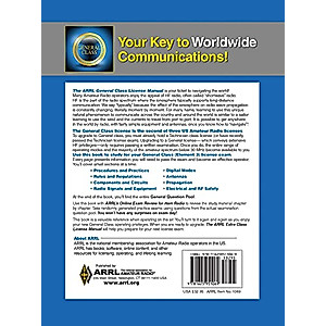 ARRL General Class License Manual for Ham Radio 9th Edition - Complete Study Guide with Exam Questions for Operating on HF Bands and Digital Modes