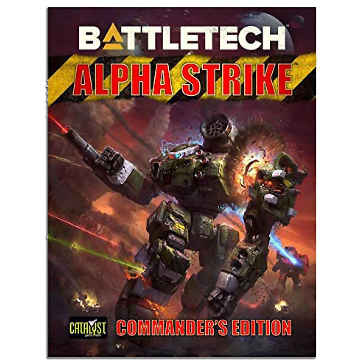 Catalyst Game Labs Battletech Alpha Strike Commanders Ed.