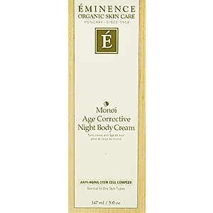 Eminence Monoi Age Corrective Night Body Cream, 5 Fl Oz
