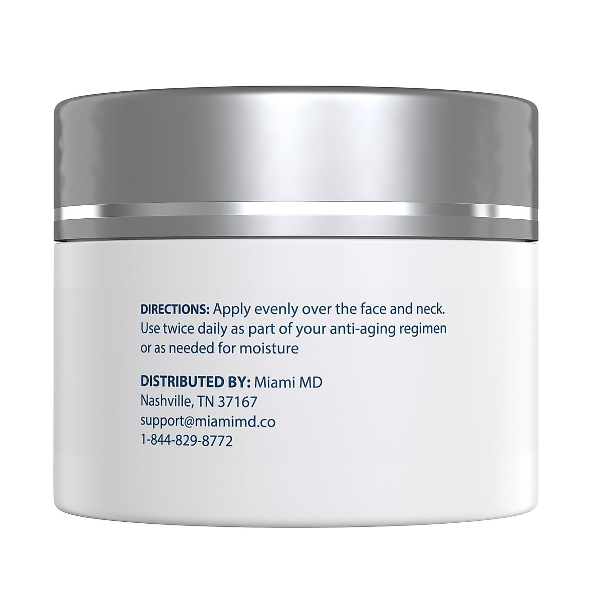 MiamiMD Age-Defying Lift & Firm Cream - Anti Aging and Skin Firming For All Types Paraben Free, Fragrance Free Cruelty Free BHA Free 50 ml (1.7oz)