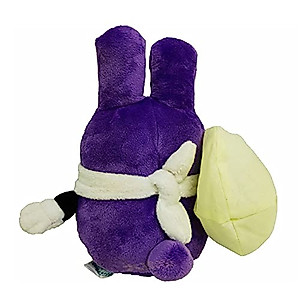 HUAWELL 3 Pcs Super Marry Plush Doll Set- 7 inch Plush Fire Flower Ice Flower Plush Doll with 9 Inch Lovely Nabbit Plush Doll Stuffed Toys Christmas New Year Gift Birthday Gift.