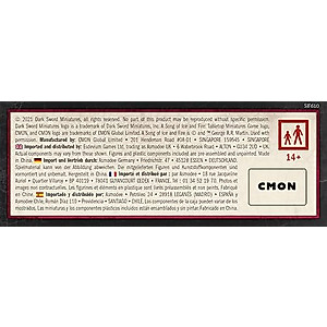 CMON A Song of Ice and Fire Tabletop Miniatures Targaryen Heroes II Box Set - Lead Legendary Heroes in Battle, Strategy Game for Adults, Ages 14+, 2+ Players, 45-60 Minute Playtime, Made