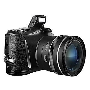 Digital Camera Vlogging Camera 4K 48MP Compact Camera with Wide Angle Lens 3.0 Inch Flip Screen