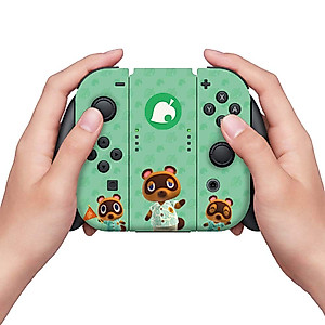 Controller Gear Aunthentic & Officially Licensed Animal Crossing: New Horizon - "Tom Nook & Team" Nintendo Switch Skin Bundle
