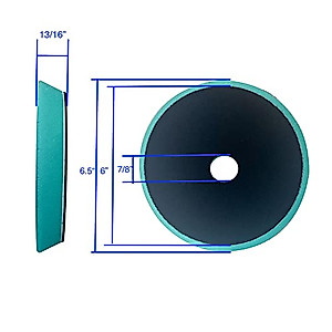 5”/6" Buffing Pad, Green, Yellow and Blue Polishing Pad Kit (6")