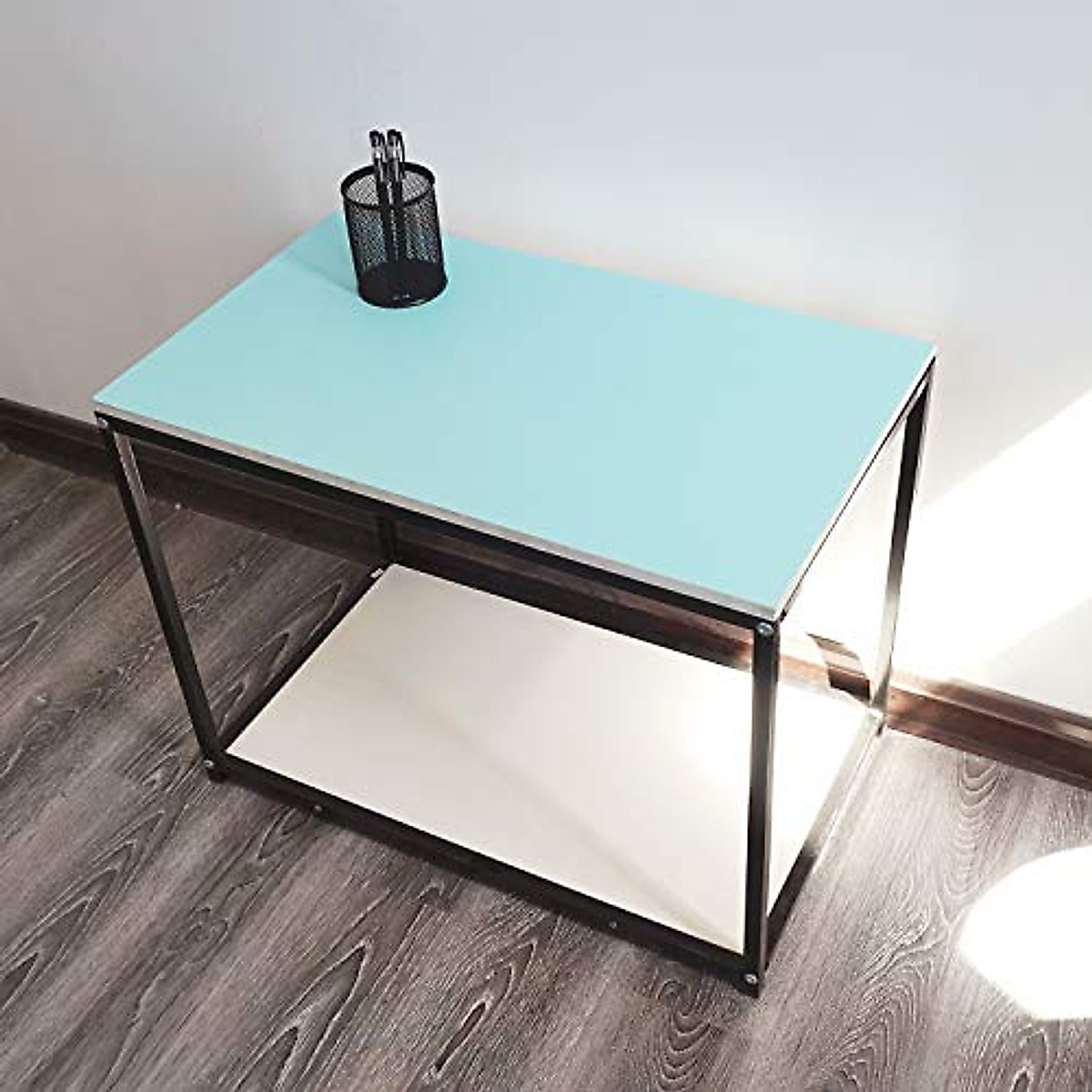 Teal Contact Paper Teal Wallpaper Peel and Stick Wallpaper Solid Color Wall Paper Covered Self Adhesive Wallpaper Removable Teal Shelf Liner Drawer Liner Vinyl Film 17.7"x78.7"