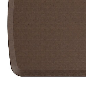 GelPro Elite Anti-Fatigue Kitchen Mat Bundle - 20 x 36 & 20 x 48, Linen Truffle