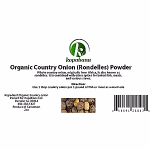 KOPABANA Country Onion Powder (Rondelles) 2oz