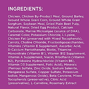 IAMS Healthy Aging Adult Dry Dog Food for Mature and Senior Dogs with Real Chicken, 15 lb. Bag