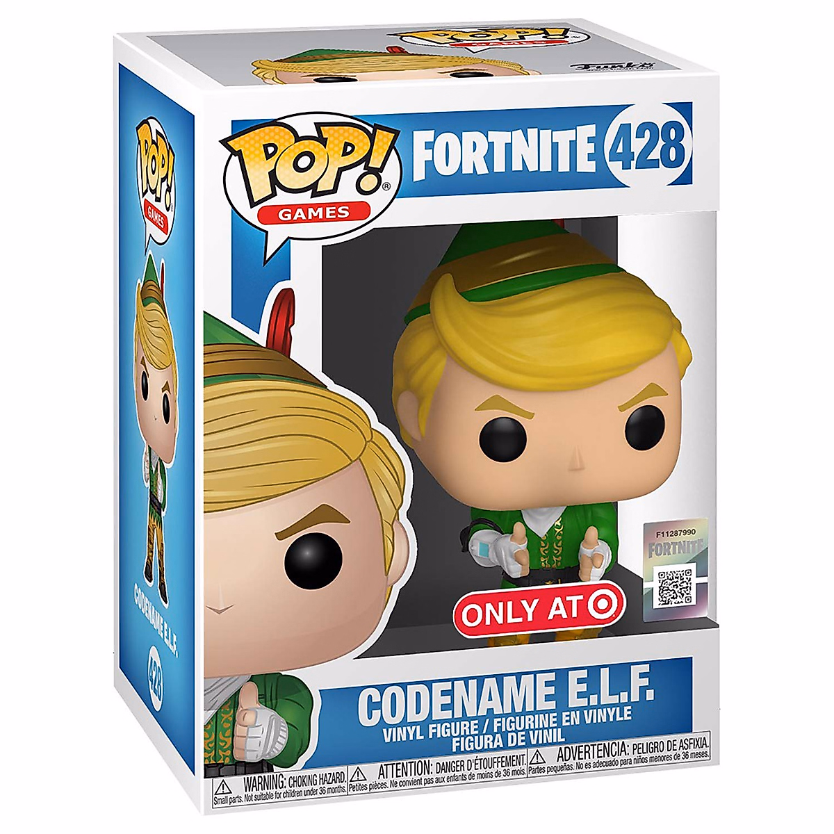 Funko Pop Games: Fortnite - Codename E.L.F Collectible Figure, Multicolor