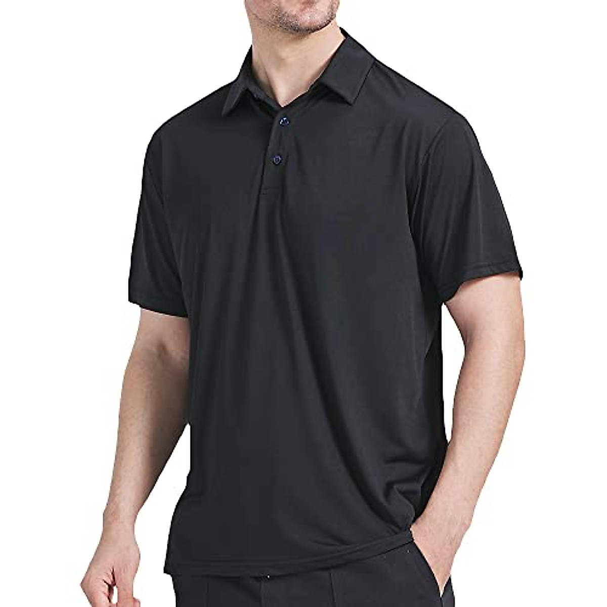3 Pack Polo Shirts for Men Dry Fit Performance Short Sleeve Golf Polo Shirts (as1, Alpha, x_l, Regular, Regular, A01)