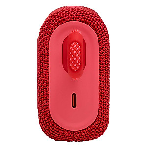 JBL Go 3: Portable Speaker with Bluetooth, Built-in Battery, Waterproof and Dustproof Feature - Red (JBLGO3REDAM)