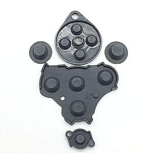 Replacement Silicone Rubber Pad Conductive Adhesive Right Button Keypad for Nintendo NGC Controller