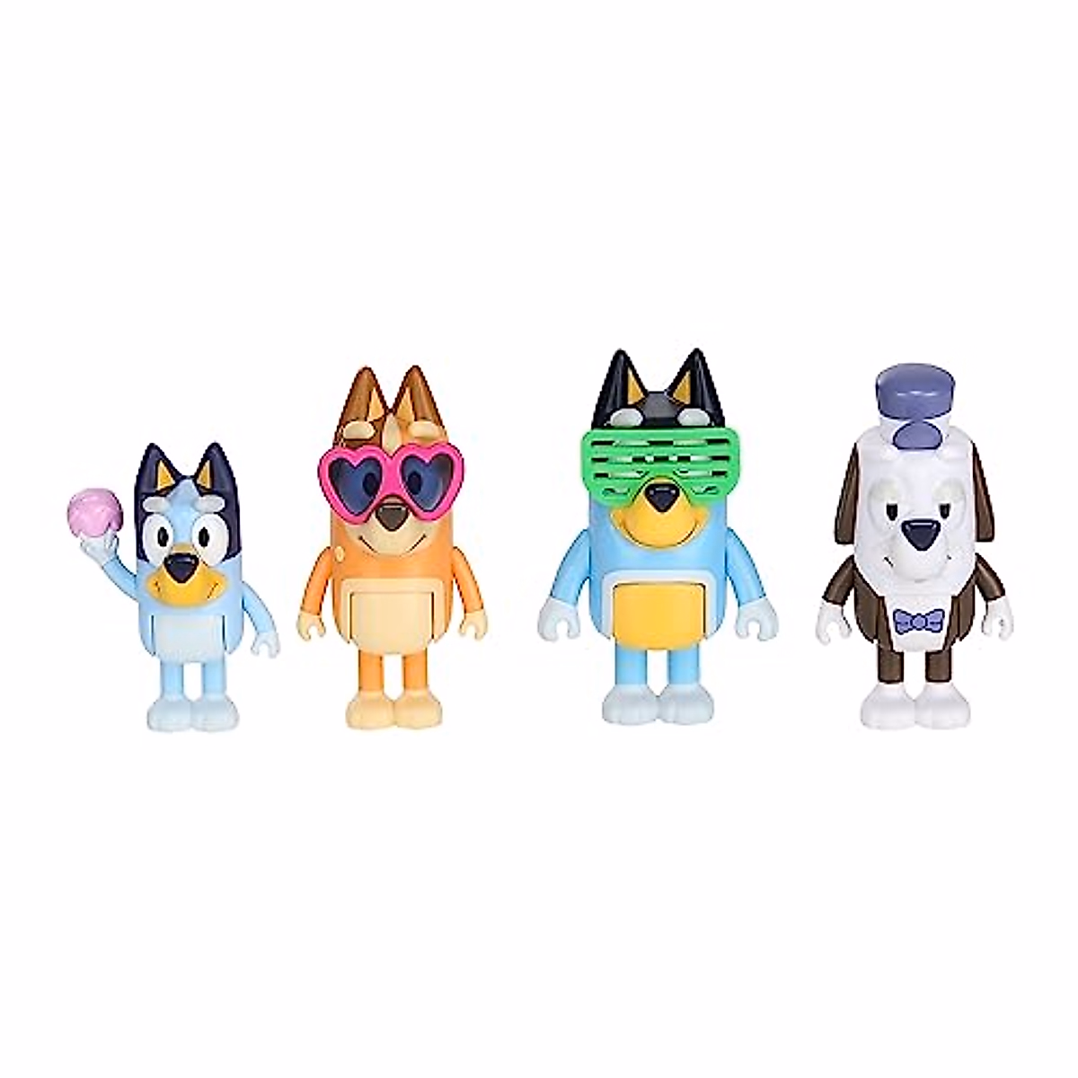 Bluey Vehicle and 4 Figure Pack, Escape Convertible with Four 2.5 Inch Figures, 9 Accessories and Sticker Sheet | Amazon Exclusive