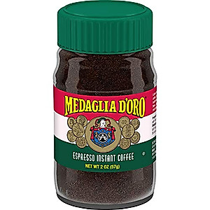 Medaglia D'Oro Espresso Style Instant Coffee, 2 Ounces (Pack of 12)