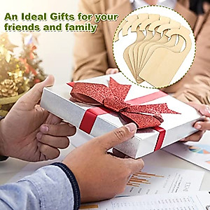 21 Pack Blank Clothing Rack Divider, Wooden Closet Size Divider, Baby Closet Dividers Hanging Closet Dividers for Home Nursery Baby Clothes