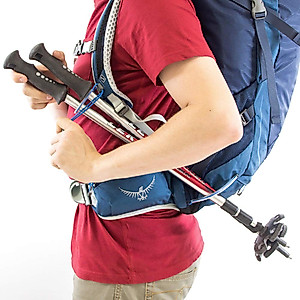 Osprey Stratos 36 Men's Hiking Backpack, Eclipse Blue, Small/Medium