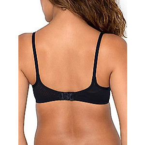 Smart & Sexy Women's Sheer Demi Underwire Bra, Black Hue (Mesh), 42D