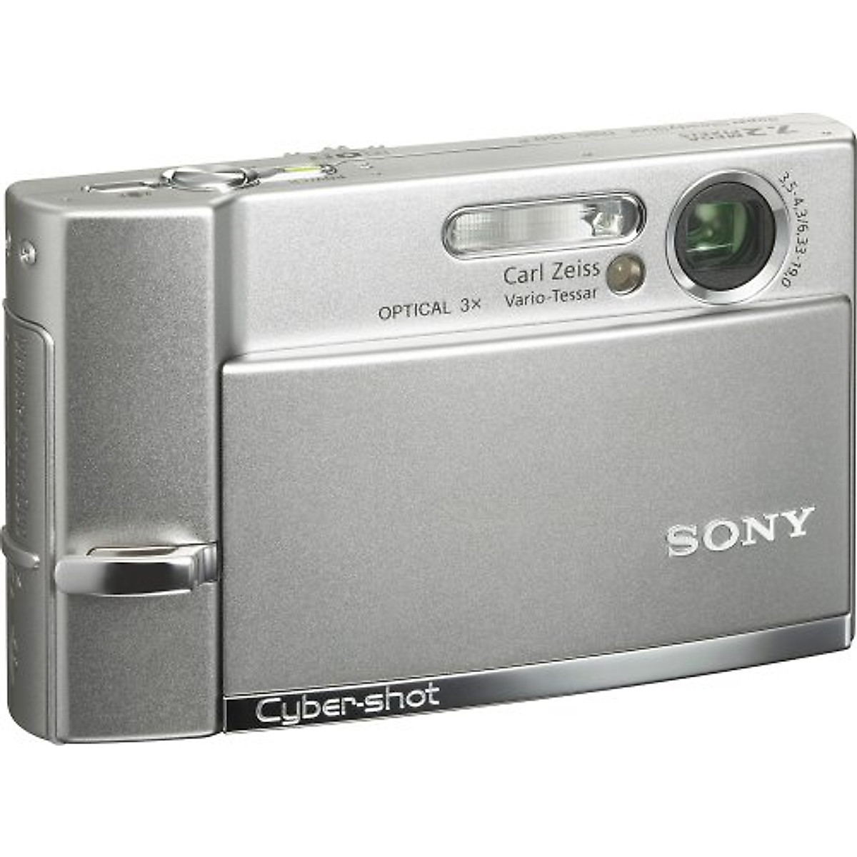 Sony Cybershot DSC-T50 7.2MP Digital Camera with 3x Optical Zoom (Silver)
