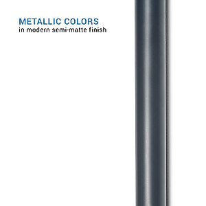 Lumex ColorSelect Walker, Lightweight & Folding 2-Wheel Walker for Adults & Seniors, Black