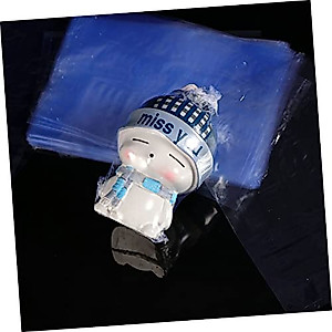 STOBOK 500pcs Shrink Film Wrap Heat Shrink Bags Shrink Film Bags Clear Packing Bags Shrink Wrap Bags for Gift Baskets Basket Tray Sealer Bags Shrinkable Wrapping Bag Plastic Wrap Gift Bag