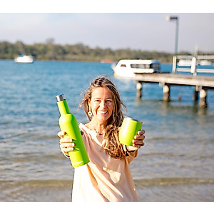 Insulated Bottle and Tumbler Set Green