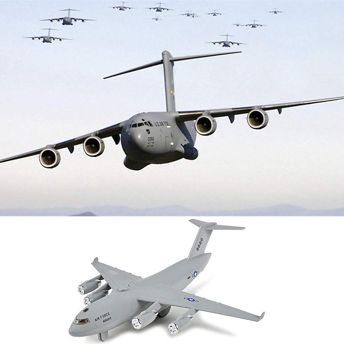 CORPER TOYS Diecast Plane Metal Pull-Back Aircraft Toys Air Plane Model for Kids Boy Birthday