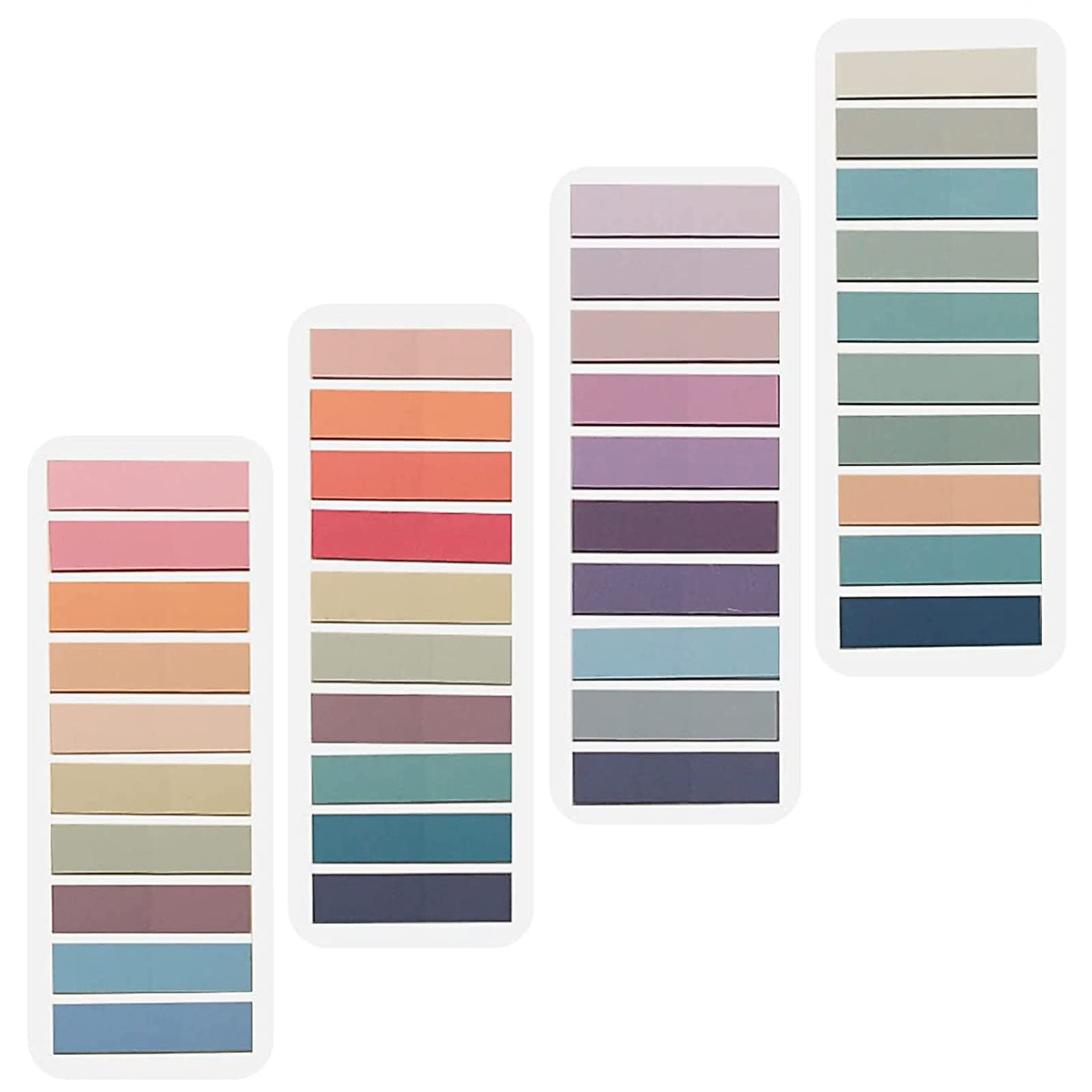 ELII Tabs 800Pcs Sticky Index Tabs Page Markers,Writable and Transparent Sticky Notes Page Tabs Book Markers Label Stickers Index Tabs for Page Marking Classify File