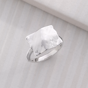 Silpada 'Square Root' Ring in Sterling Silver, Size 8, Size 8