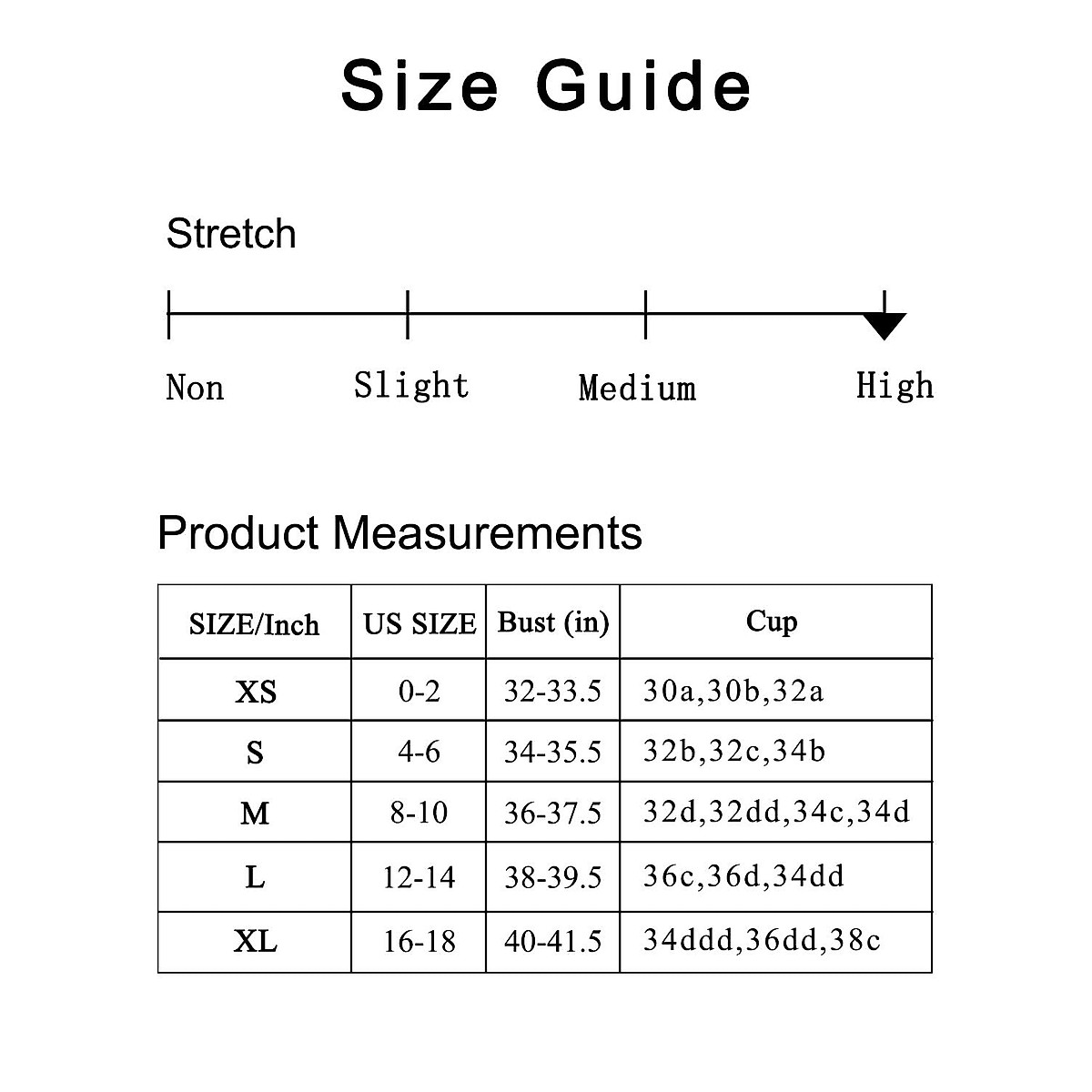 Suvimuga Women's Triangle Bikini Top Push up Padded Halter String Bathing Suits Top Black XS