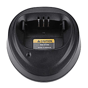 Walike Talkie Desktop Charger 12V Charger Power Adapter for Motorola DP1400/ DEP450/ EP450/ GP3188/ GP368/ GP3688/ CP040/ CP140/ CP160/ CP180/ CP150/ CP200/ PR400/ CP200/ CP040/ CP140/ CP180(US)