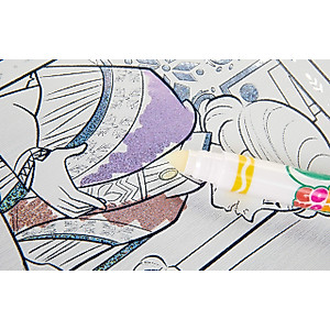 Crayola Frozen 2 Glitter Effects Color Wonder Set, Mess Free Coloring, Gift for Kids, 3, 4, 5, 6