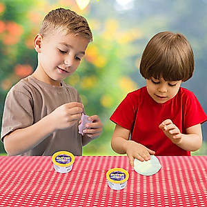 ArtCreativity Color Changing Butter Dough, Set of 2, Modeling Clay for Kids, Creative Toys for Children, Kids’ Art and Craft Supplies, Great Educational Toy, Playdough Set for Boys and Girls