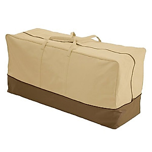 Classic Accessories Veranda Water-Resistant 45.5 Inch Patio Cushion and Cover Storage Bag, Patio Furniture Covers