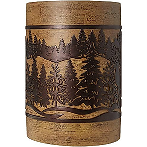 SKL Home Yellowstone Mountain Top Wastebasket
