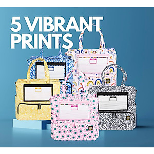 YAY KIDDY Large Totebag for Daycare (Rainbow)