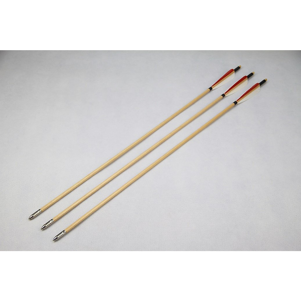 Tiger Shaft 25 X33.5 wood flight arrow shafts/choice vaired spine group (35-40LBS)