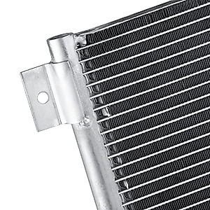 OzCoolingParts Aluminum AC Condenser A/C Air Conditioning for 1987-2008 Kenworth T400 T600A T800 W900 Truck K122125 K122-125