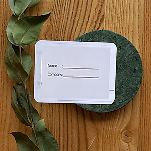 DOITOOL 50pcs Card Cover Hard Baseball Holder Baseball Display Playing Card Container Clear Case Membership to Someone Baseball Card Display Hard Plastic PVC Small Card