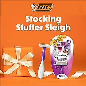 BIC Soleil Twilight Disposable Razor, Women, 4-Count (Pack of 6)