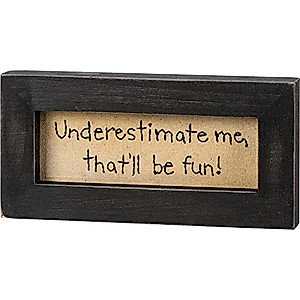 Stitchery - Underestimate Me That'll Be Fun