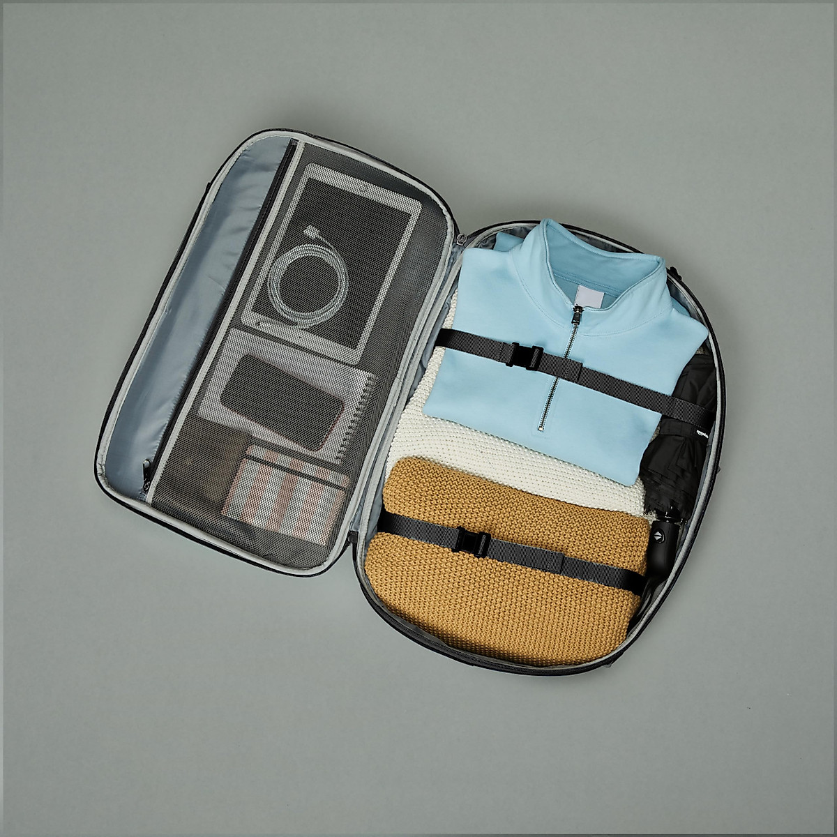 Amazon Basics Carry-On Travel Backpack - Black