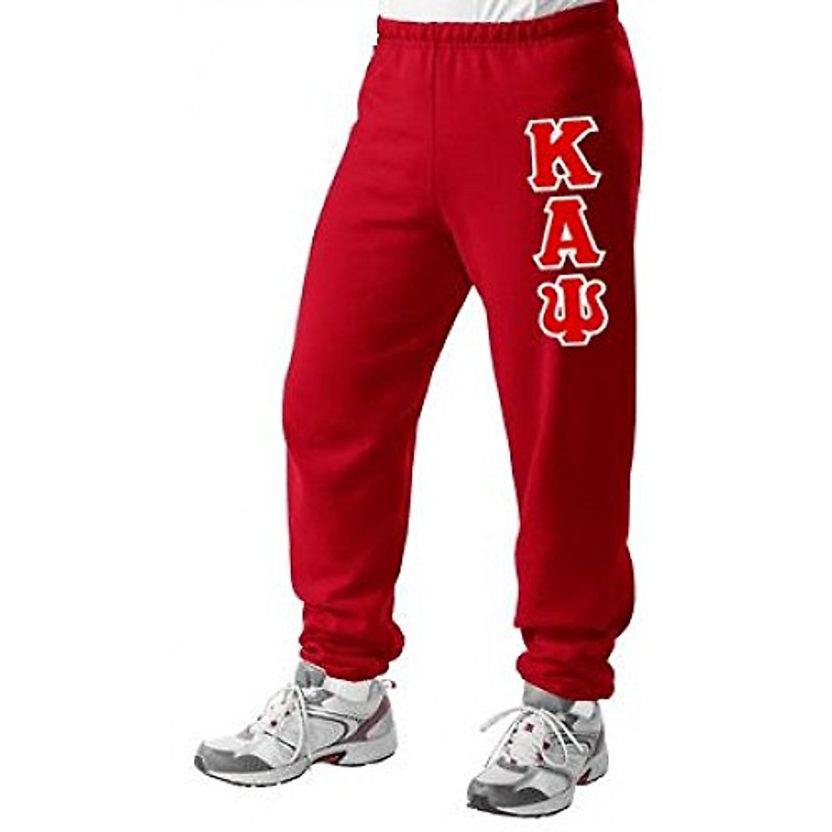 Kappa Alpha Psi Lettered Sweatpants Medium Red