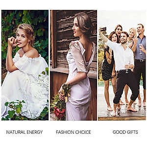 HL1971 Natural Green Stress Relief Quartz Chakra Beaded Jade Stones Healing Beads Gifts Gold Crystal Jewelry Women for Bracelet