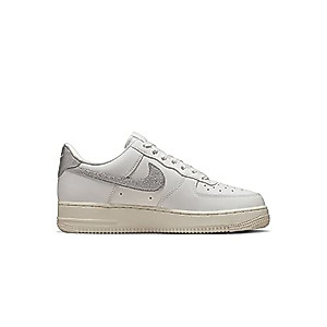 Nike Air Force 1 Womens ESS TRND Summit White/Metallic Silver Size 9.5